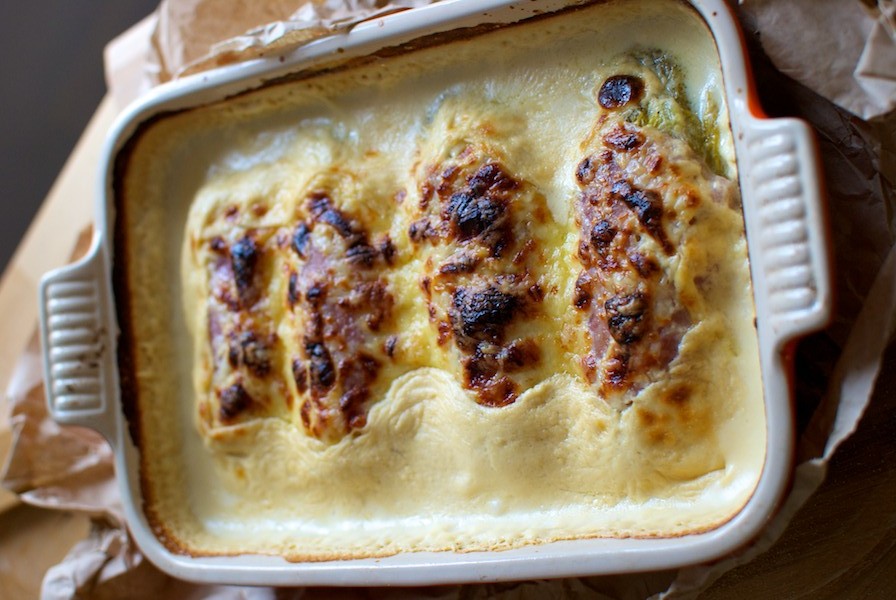 Endives belges farcies gratinées à la béchamel – Recettes Plat