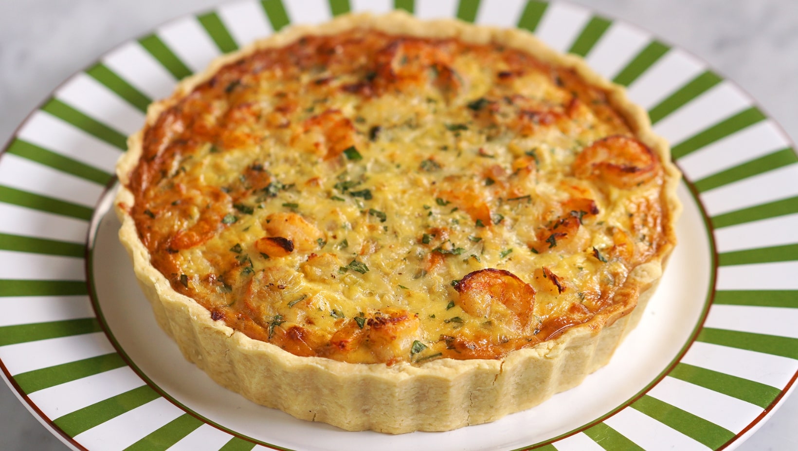 Recette Tarte aux crevettes très simple et rapide – Recettes Plat